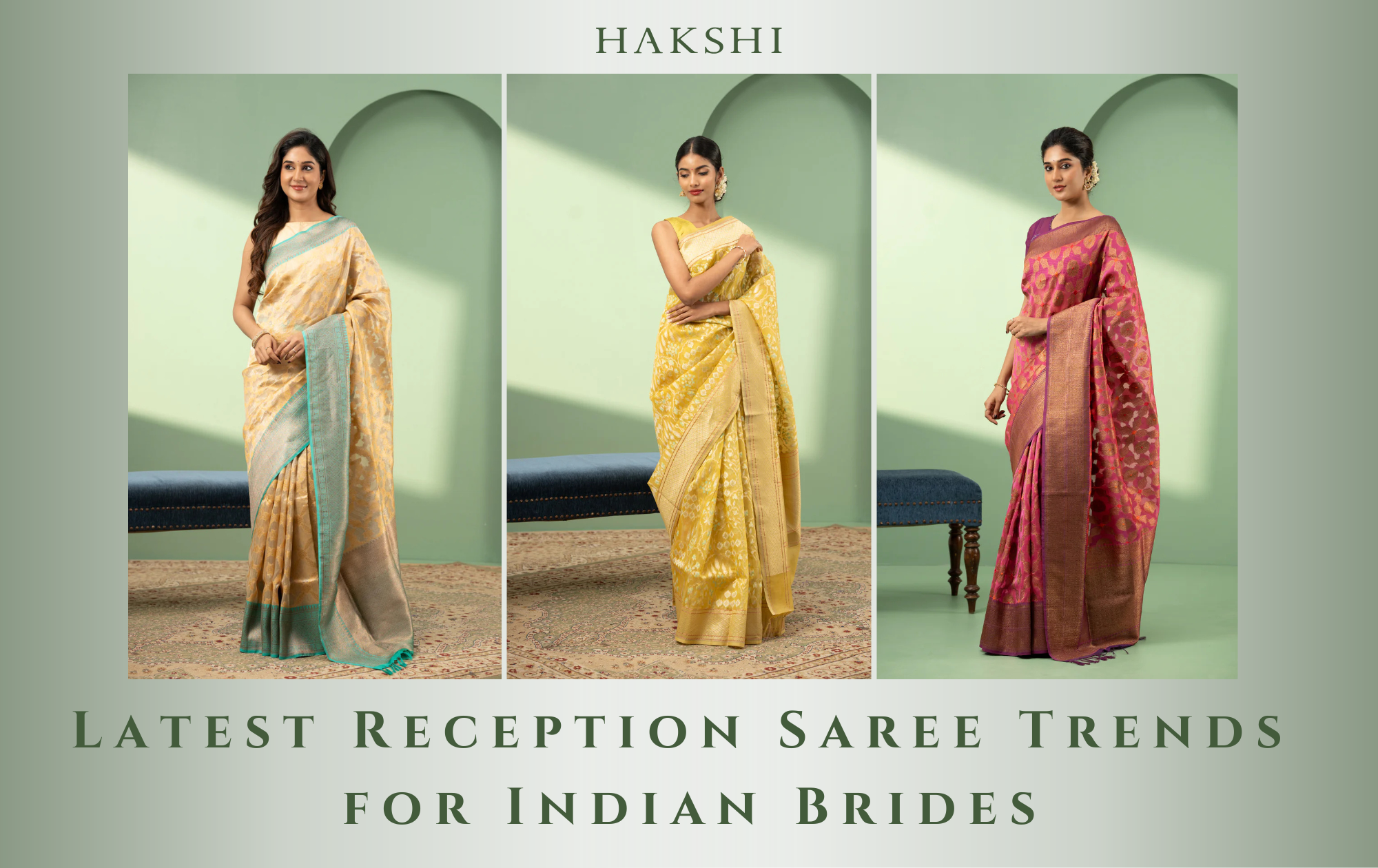 Latest Reception Saree Trends for Indian Brides | Bridal Fashion 2025